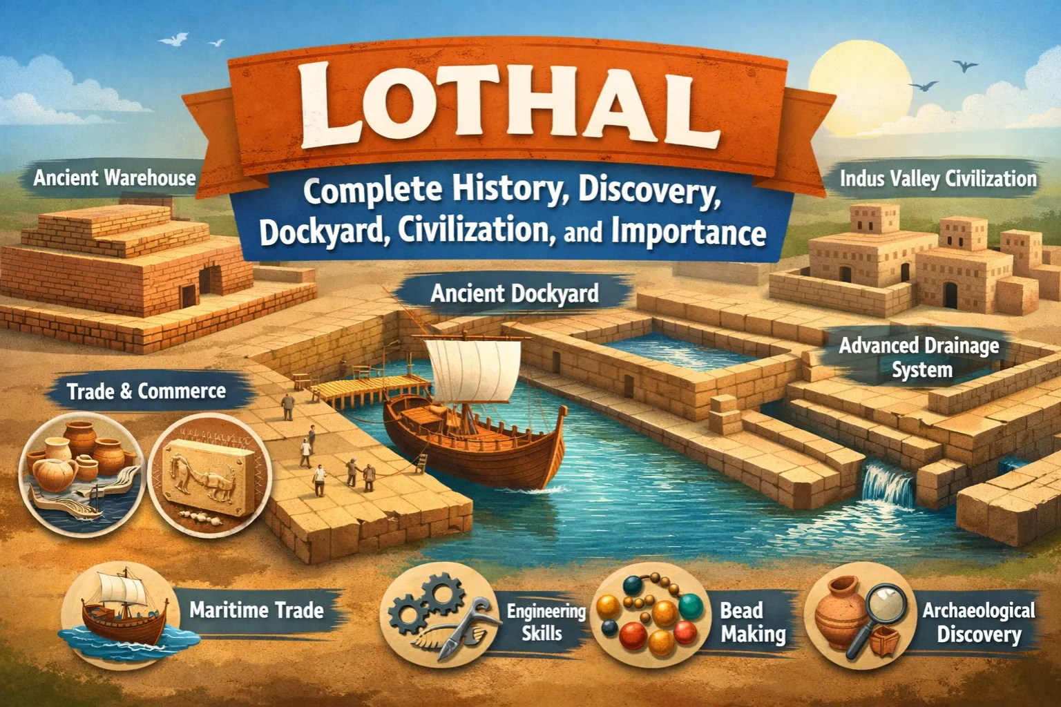 Lothal: Complete History, Discovery, Dockyard, Civilization, and ...